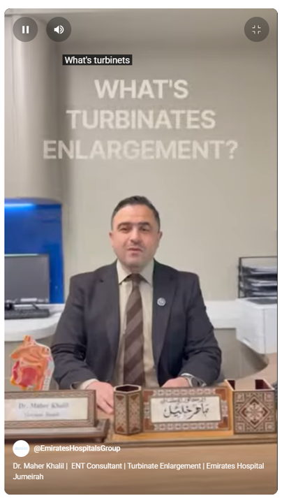 Turbinate Enlargement Treatment | Dr Maher Khalil